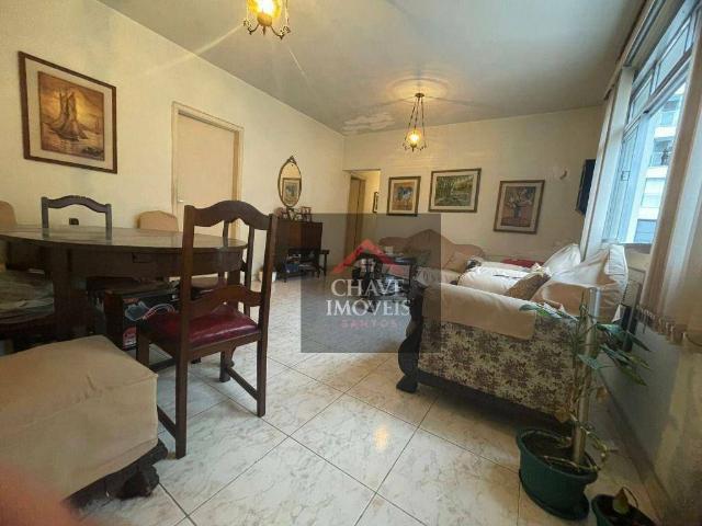 Apartamento em Embaré, Santos/SP de 94m² 2 quartos à venda por R$ 649.000,00