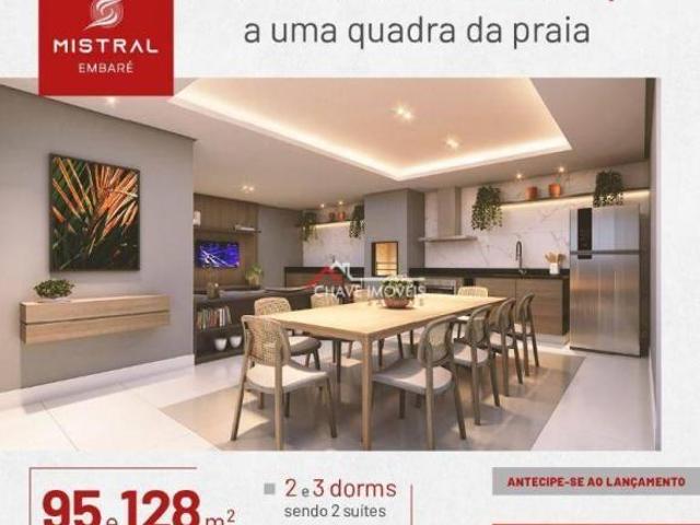 Apartamento em Embaré, Santos/SP de 96m² 2 quartos à venda por R$ 1.158.000,00