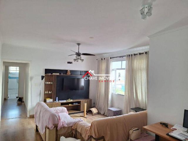 Apartamento em Embaré, Santos/SP de 98m² 2 quartos à venda por R$ 529.900,00
