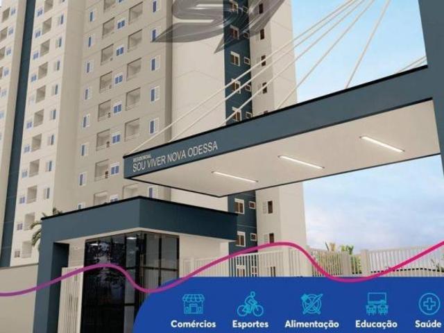 Apartamento em Engenho Velho, Nova Odessa/SP de 49m² 2 quartos à venda por R$ 255.000,00