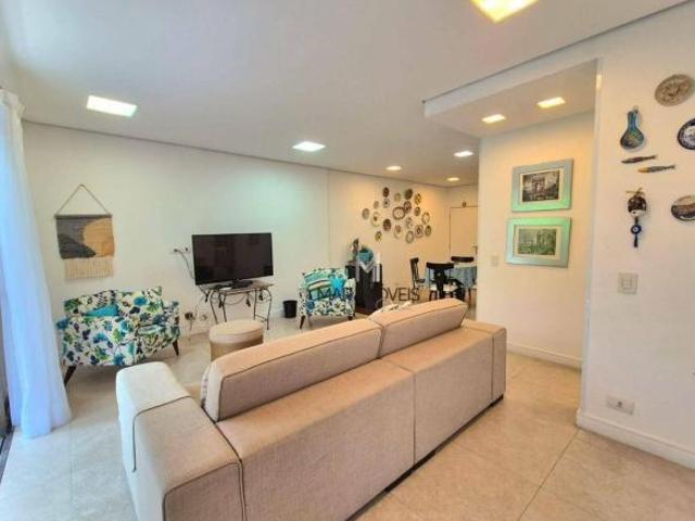 Apartamento em excelente localização a 100 metros da praia da Pitangueiras no Guarujá!