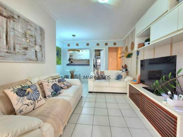 Apartamento em excelente localização a 60 metros da praia da Enseada no Guarujá com lazer de clube!