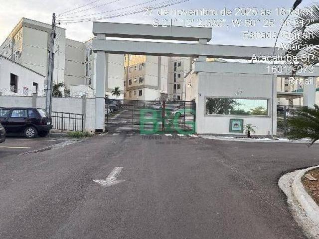Apartamento em Fazenda do Estado, Araçatuba/SP de 39m² 2 quartos à venda por R$ 84.892,14