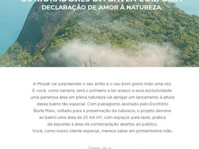 Apartamento em Gávea, Rio de Janeiro/RJ de 50m² 1 quartos à venda por R$ 1.249.000,00