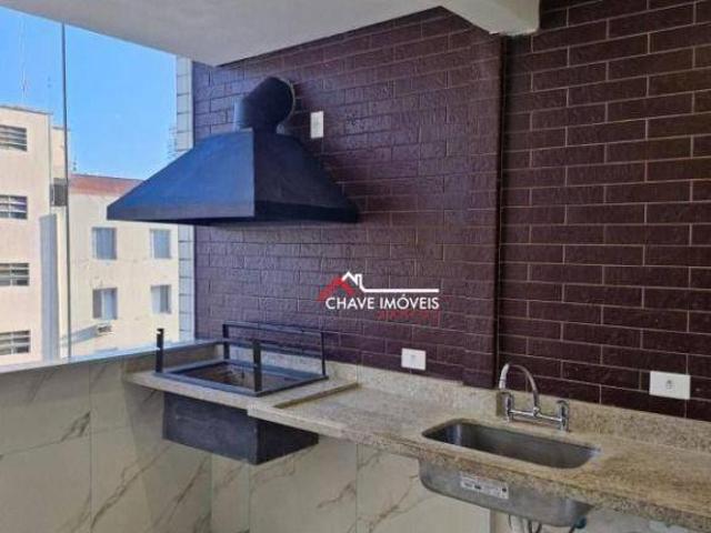 Apartamento em Gonzaga, Santos/SP de 147m² 3 quartos à venda por R$ 950.000,00