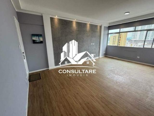 Apartamento em Gonzaga, Santos/SP de 150m² 3 quartos à venda por R$ 848.000,00
