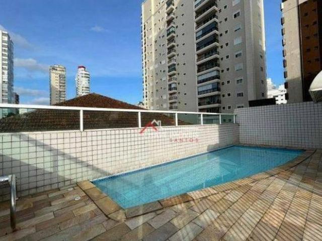 Apartamento em Gonzaga, Santos/SP de 168m² 3 quartos à venda por R$ 1.350.000,00 ou para locação R$
