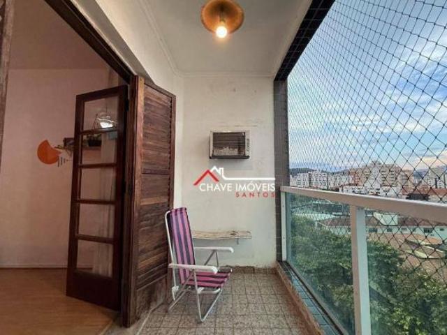 Apartamento em Gonzaga, Santos/SP de 175m² 3 quartos à venda por R$ 950.000,00
