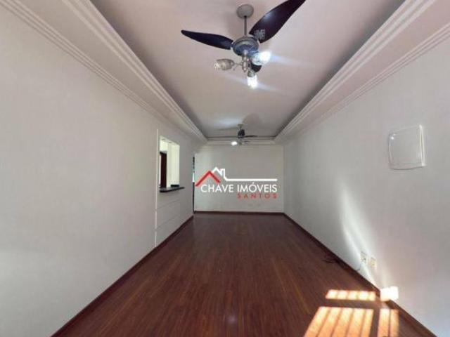 Apartamento em Gonzaga, Santos/SP de 105m² 2 quartos à venda por R$ 638.000,00