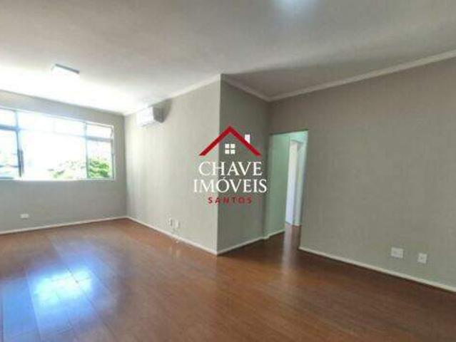 Apartamento em Gonzaga, Santos/SP de 115m² 2 quartos para locação R$ 4.200,00/mes