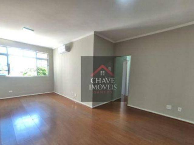 Apartamento em Gonzaga, Santos/SP de 115m² 2 quartos para locação R$ 4.200,00/mes
