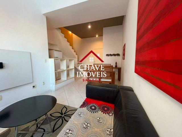 Apartamento em Gonzaga, Santos/SP de 130m² 2 quartos para locação R$ 4.000,00/mes