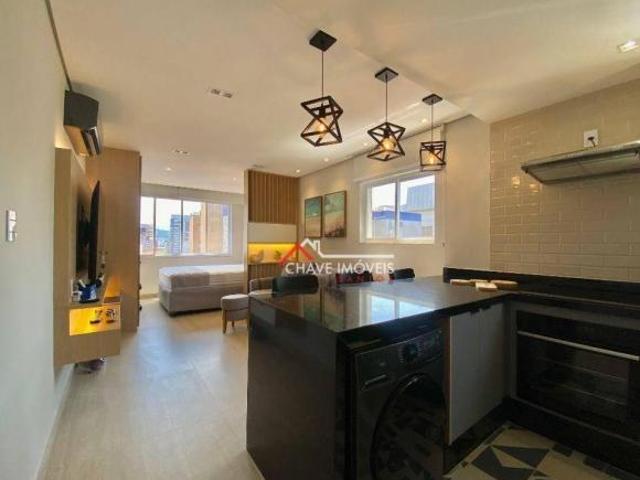 Apartamento em Gonzaga, Santos/SP de 45m² 1 quartos à venda por R$ 690.000,00 ou para locação R$ 4.6