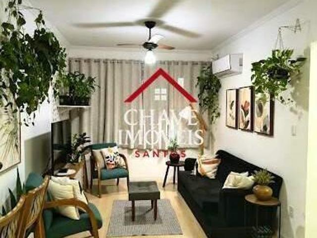 Apartamento em Gonzaga, Santos/SP de 64m² 1 quartos à venda por R$ 530.000,00