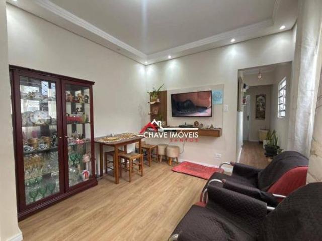 Apartamento em Gonzaga, Santos/SP de 69m² 2 quartos à venda por R$ 420.000,00
