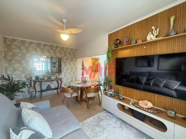 Apartamento em Gonzaga, Santos/SP de 60m² 1 quartos à venda por R$ 534.900,00