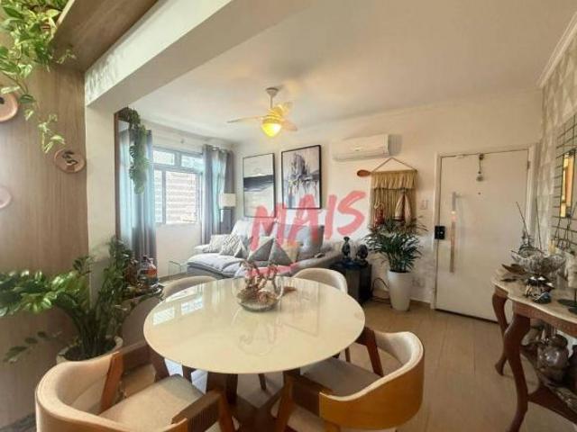 Apartamento em Gonzaga, Santos/SP de 60m² 1 quartos à venda por R$ 535.000,00