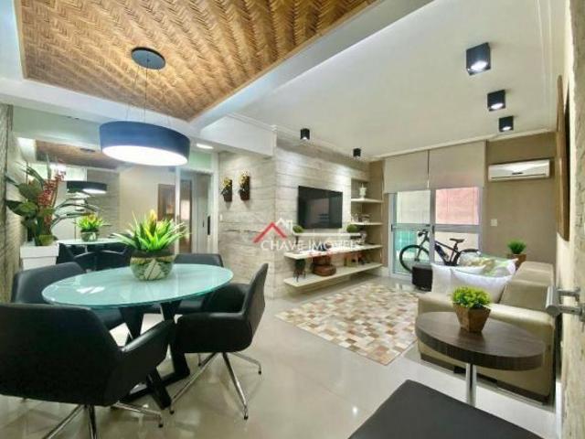 Apartamento em Gonzaga, Santos/SP de 75m² 2 quartos à venda por R$ 1.180.000,00