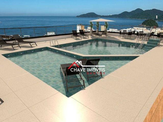 Apartamento em Gonzaga, Santos/SP de 84m² 2 quartos à venda por R$ 1.299.000,00