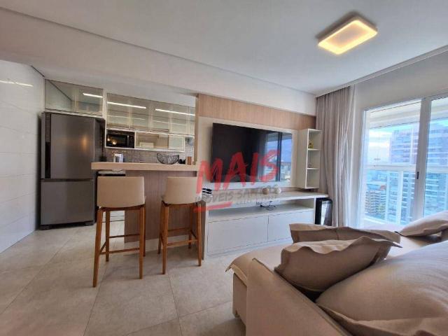 Apartamento em Gonzaga, Santos/SP de 80m² 2 quartos à venda por R$ 1.294.000,00