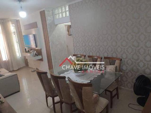 Apartamento em Gonzaga, Santos/SP de 90m² 2 quartos à venda por R$ 530.000,00