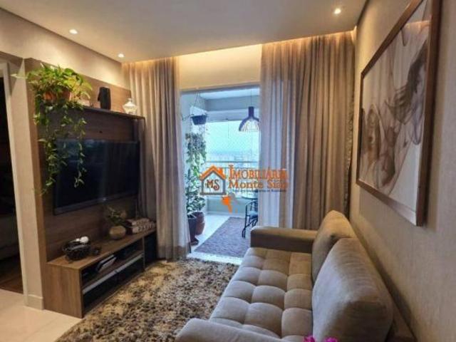 Apartamento em Gopoúva, Guarulhos/SP de 69m² 3 quartos à venda por R$ 639.000,00