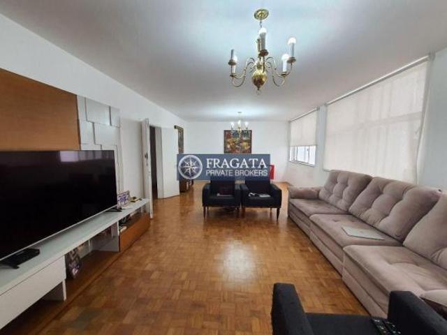 Apartamento em Higienopolis de 180 m² e 3 Quartos, 1 Suite, 1 Vaga