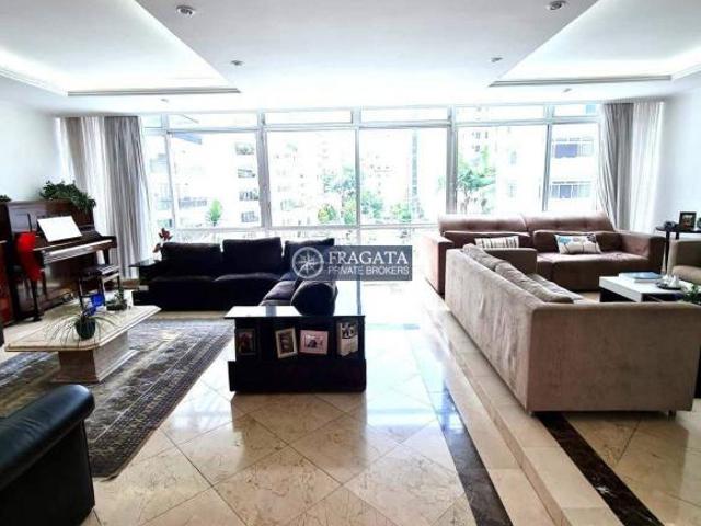 Apartamento em Higienopolis de 270 m² com 4 Suítes e 2 Vagas