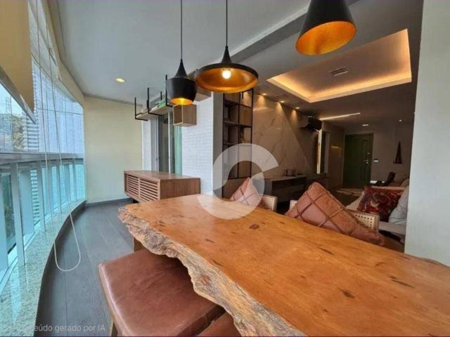 Apartamento em Icaraí, Niterói/RJ de 82m² 1 quartos à venda por R$ 1.179.900,00