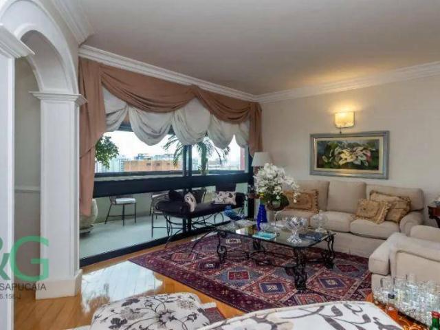 Apartamento em Indianópolis, São Paulo/SP de 198m² 4 quartos para locação R$ 14.000,00/mes
