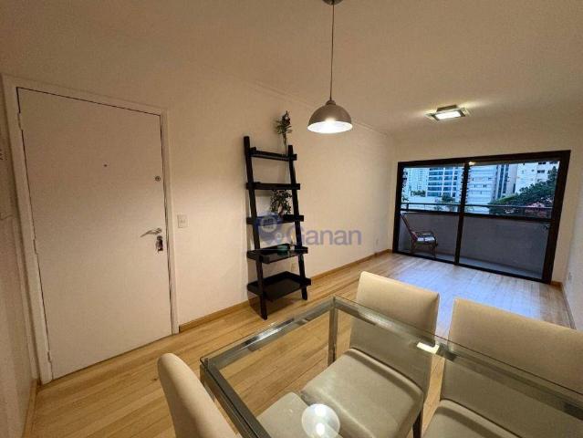 Apartamento em Indianópolis, São Paulo/SP de 42m² 1 quartos para locação R$ 5.200,00/mes