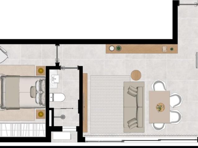 Apartamento em Ingleses do Rio Vermelho, Florianópolis/SC de 47m² 1 quartos à venda por R$ 547.000,00