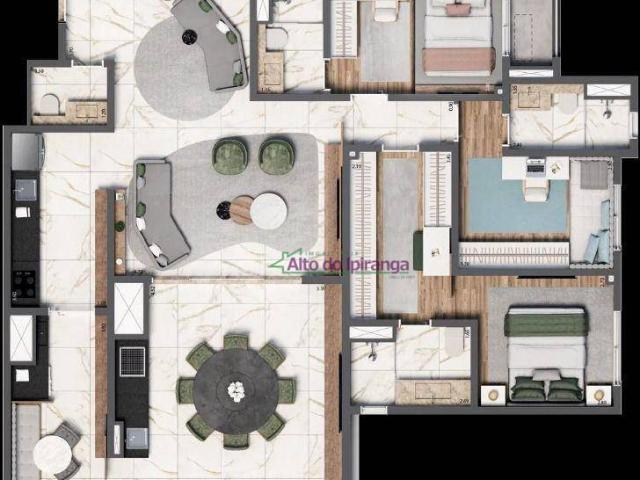 Apartamento em Ipiranga, São Paulo/SP de 123m² 3 quartos à venda por R$ 1.807.760,00
