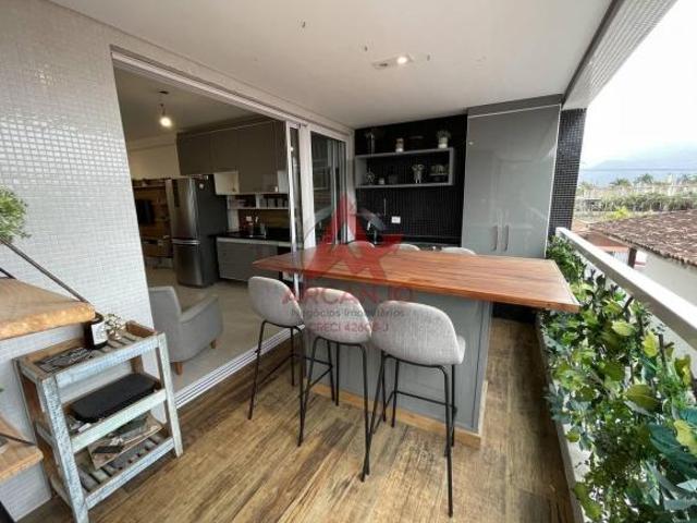 Apartamento em Itaguá, Ubatuba/SP de 86m² 3 quartos à venda por R$ 950.000,00