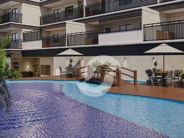 Apartamento em Itaipu, Niterói/RJ de 41m² 1 quartos à venda por R$ 509.900,00