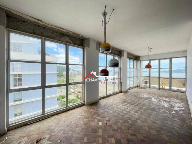 Apartamento em Itararé, São Vicente/SP de 175m² 3 quartos à venda por R$ 1.199.000,00
