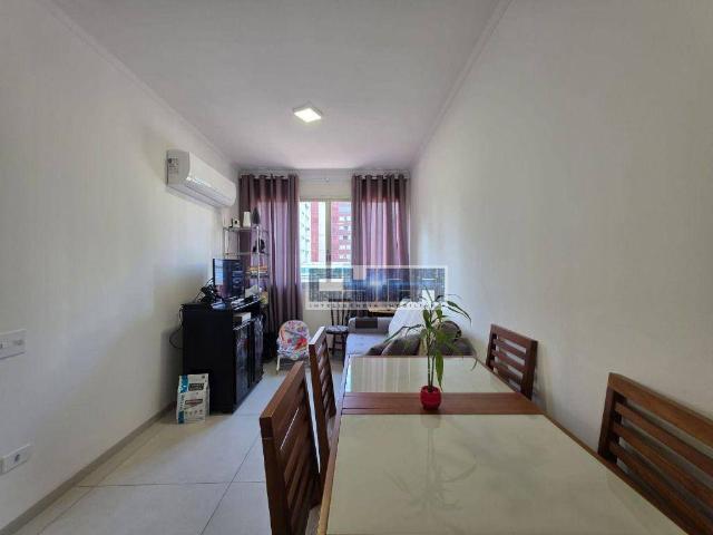 Apartamento em Itararé, São Vicente/SP de 53m² 1 quartos à venda por R$ 339.000,00