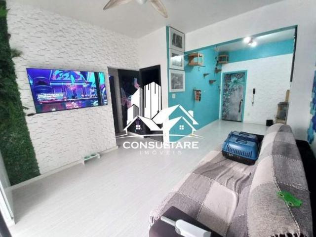 Apartamento em Itararé, São Vicente/SP de 60m² 1 quartos à venda por R$ 245.000,00