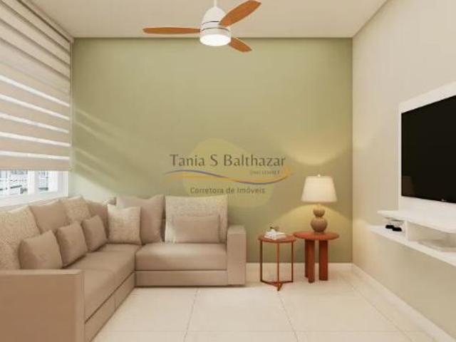 Apartamento em Itararé, São Vicente/SP de 73m² 2 quartos à venda por R$ 479.000,00