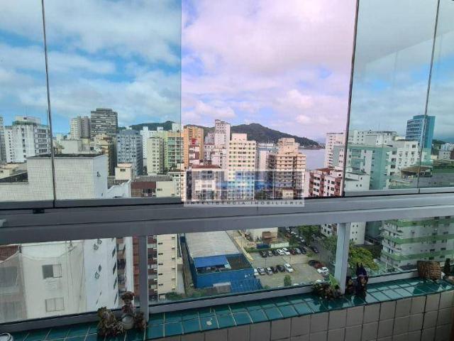 Apartamento em Itararé, São Vicente/SP de 91m² 3 quartos à venda por R$ 728.000,00
