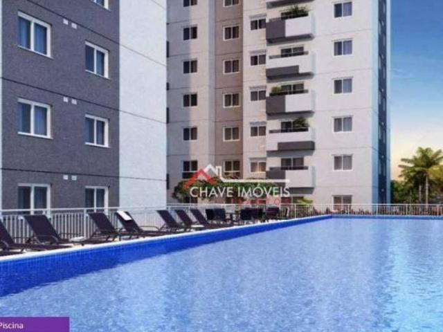 Apartamento em Jabaquara, Santos/SP de 42m² 2 quartos à venda por R$ 350.000,00