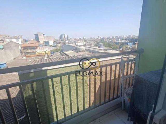 Apartamento em Jardim Cocaia, Guarulhos/SP de 38m² 1 quartos à venda por R$ 239.000,00