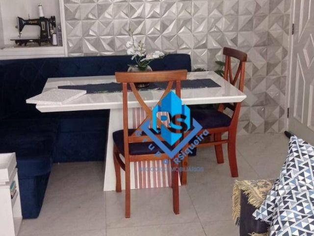 Apartamento em Jardim Colonial, São Bernardo do Campo/SP de 62m² 2 quartos à venda por R$ 374.000,00