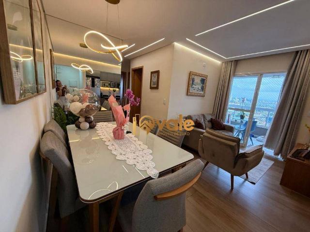 Apartamento em Jardim Califórnia, Jacareí/SP de 66m² 3 quartos à venda por R$ 729.000,00