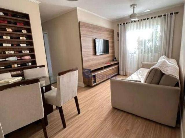 Apartamento em Jardim Capivari, Campinas/SP de 55m² 2 quartos à venda por R$ 221.000,00