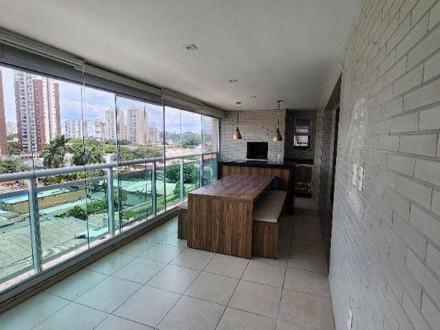 Apartamento em Jardim Caravelas, São Paulo/SP de 138m² 3 quartos para locação R$ 9.900,00/mes