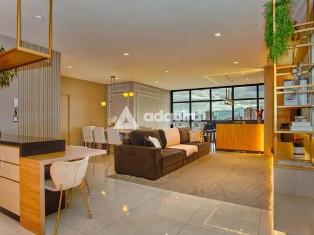 Apartamento em Jardim Carvalho, Ponta Grossa/PR de 164m² 3 quartos à venda por R$ 1.400.000,00