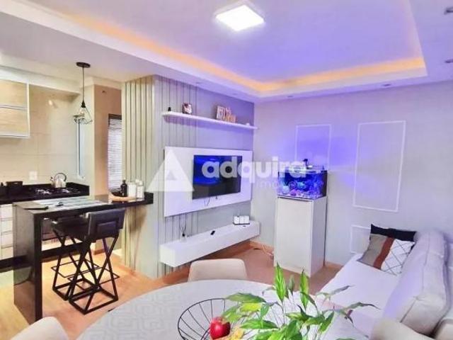 Apartamento em Jardim Carvalho, Ponta Grossa/PR de 60m² 2 quartos à venda por R$ 295.000,00