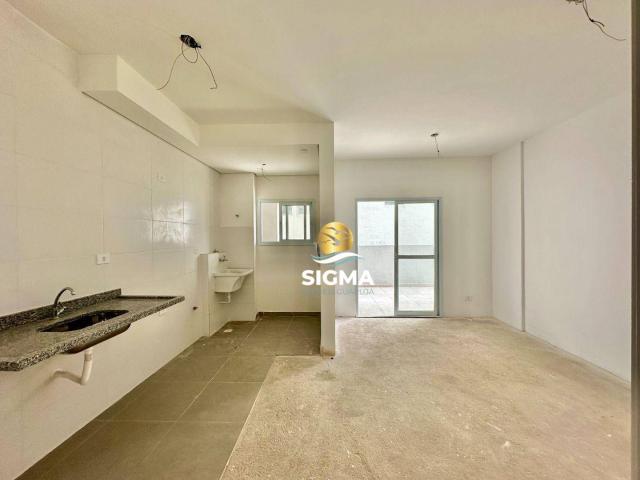 Apartamento em Jardim Ana Maria, Guarujá/SP de 76m² 1 quartos à venda por R$ 419.000,00