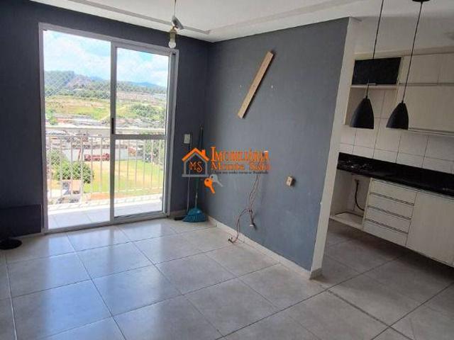 Apartamento em Jardim Bela Vista, Guarulhos/SP de 47m² 2 quartos para locação R$ 1.842,90/mes